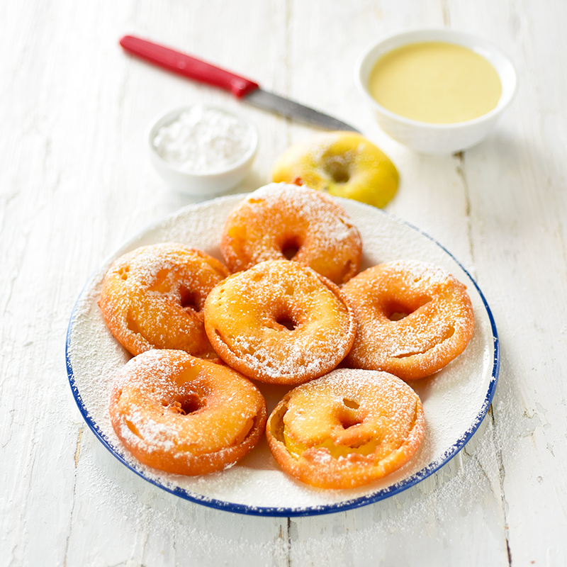 Beignets aux pommes - Régilait