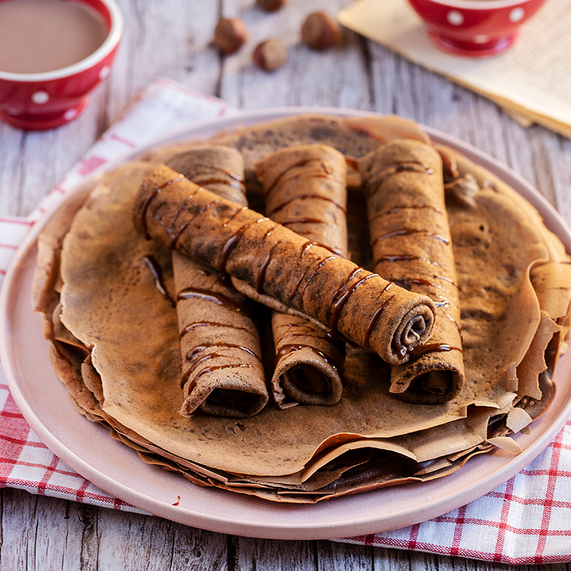 Crêpes tout chocolat - Régilait