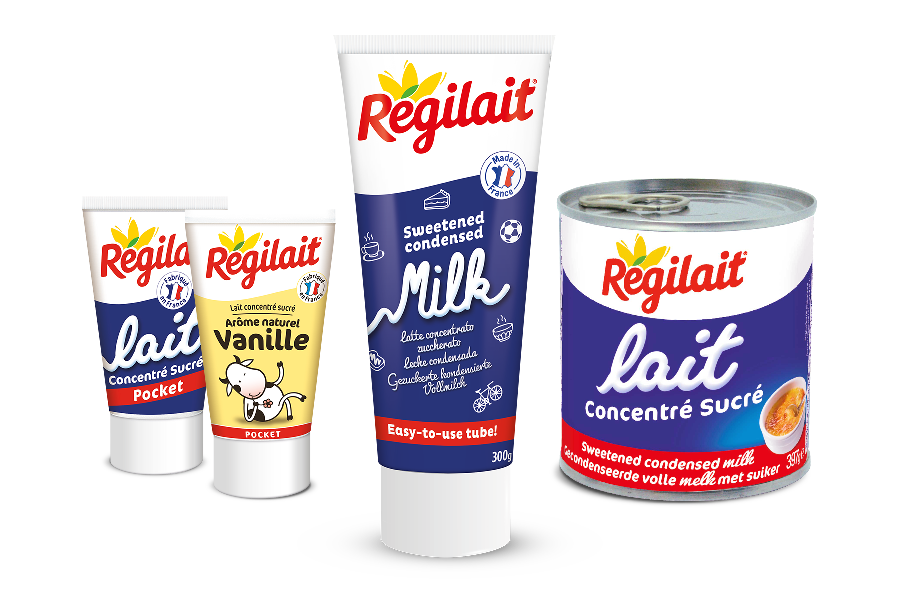 Our sweetened condensed milks - Régilait