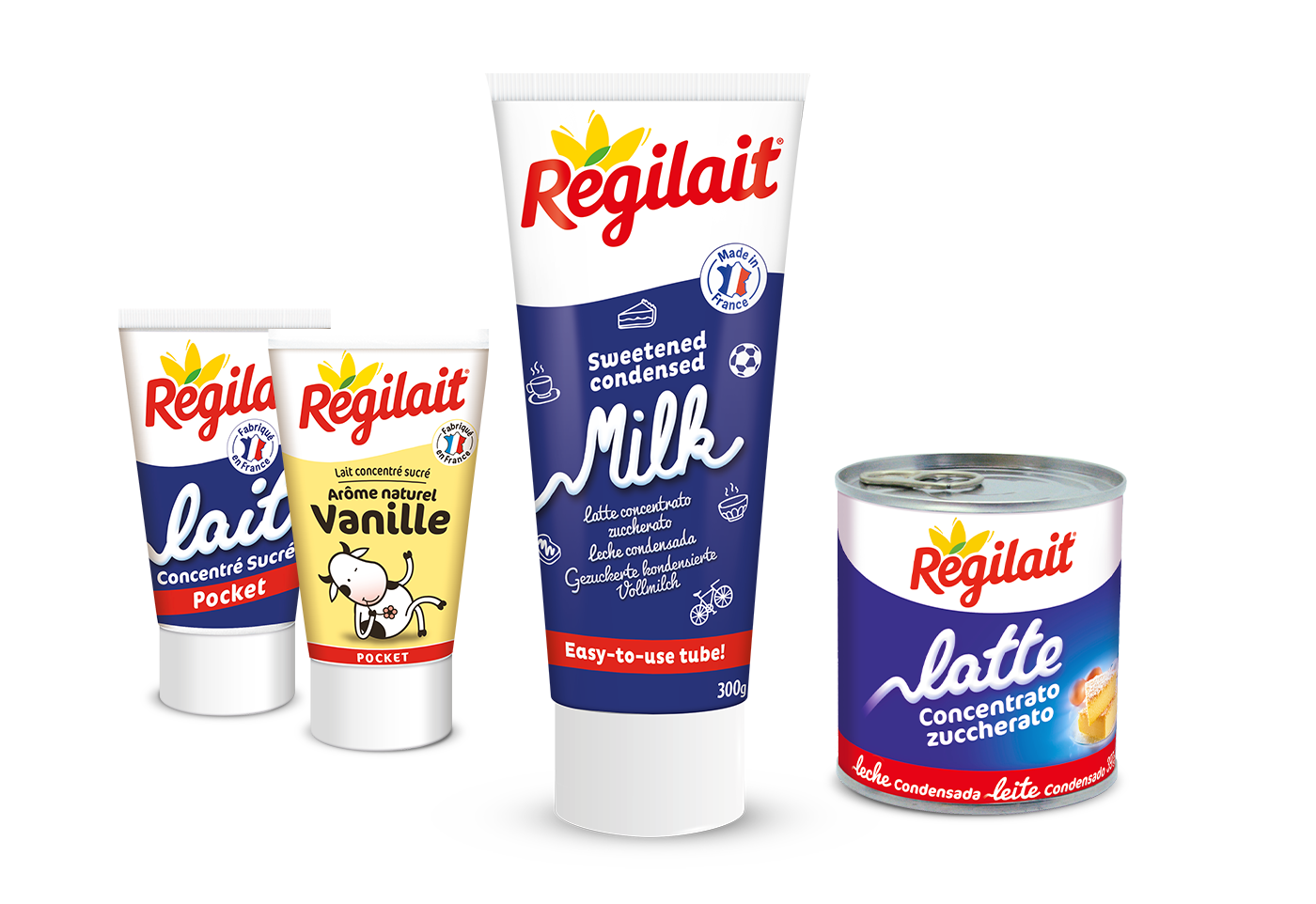 Our sweetened condensed milks - Régilait