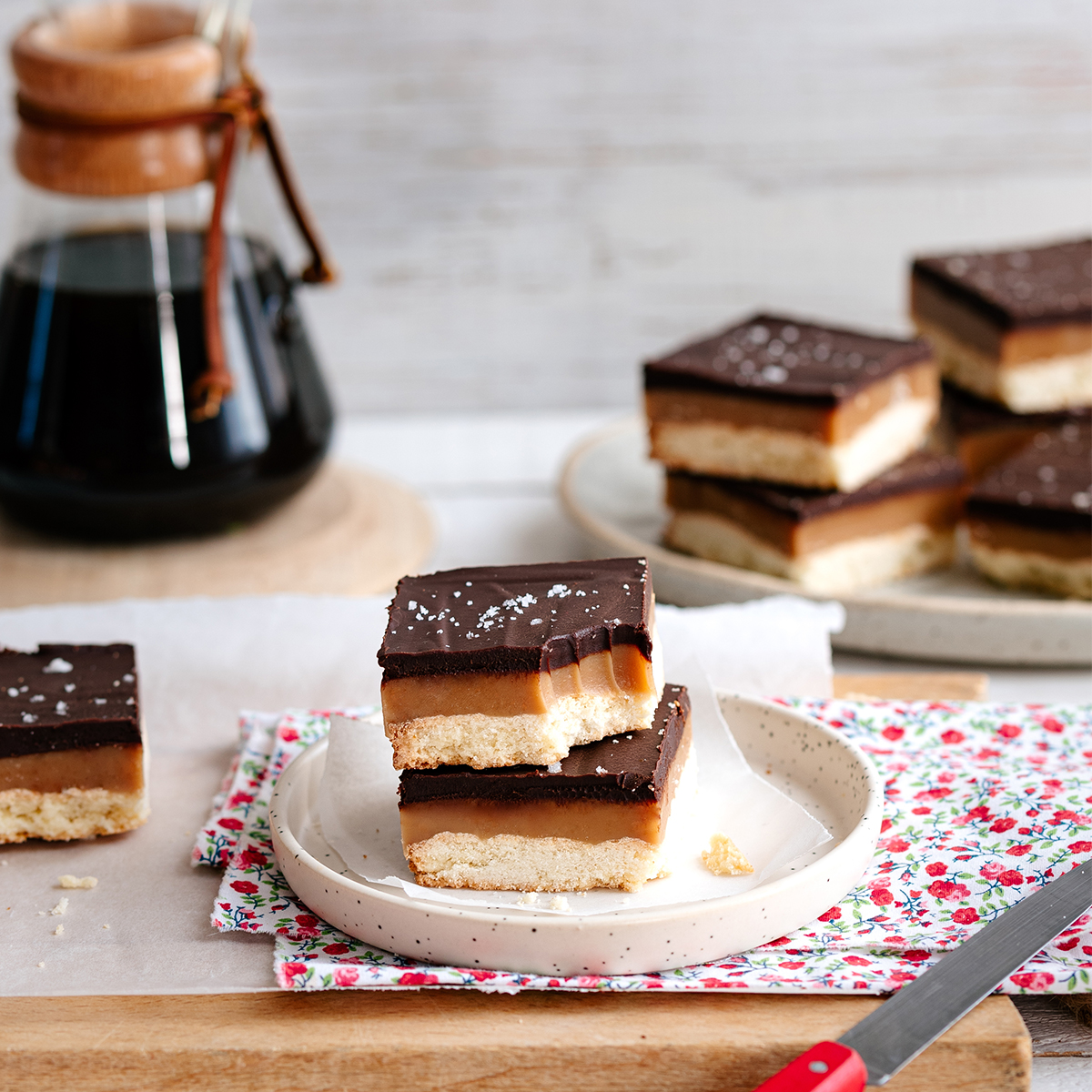 Millionaire shortbread - Régilait