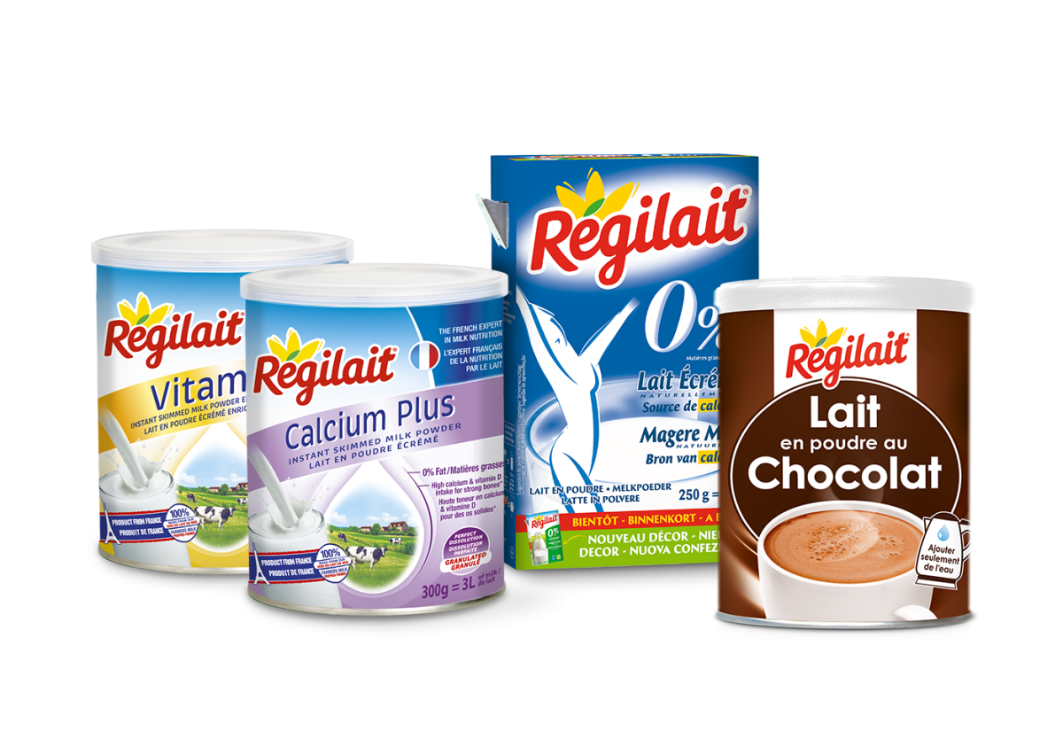 Our powdered milks - Régilait