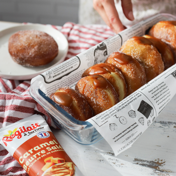 Beignets au caramel - Régilait