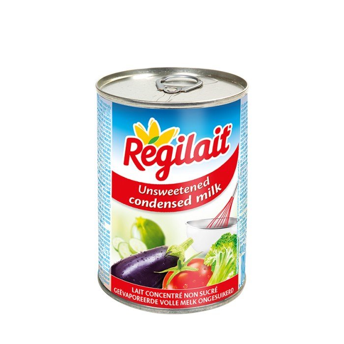 Our unsweetened condensed milks - Régilait