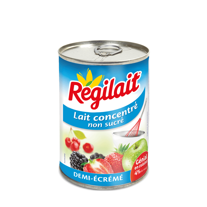 Régilait - Powdered milk, sweetened condensed milk, unsweetened ...
