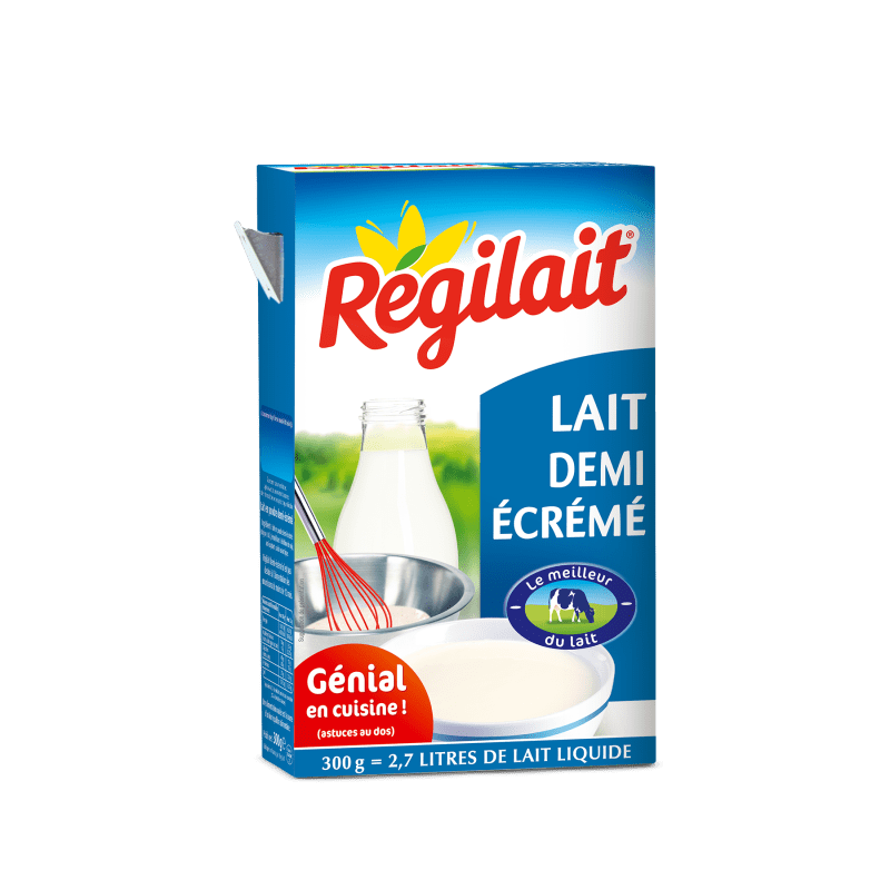 Régilait - Powdered milk, sweetened condensed milk, unsweetened ...