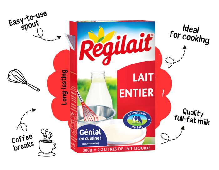 Full-fat powdered milk - Régilait