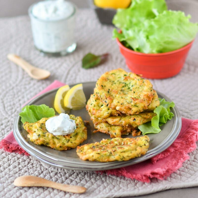 Beignets Courgettes-Féta - Régilait