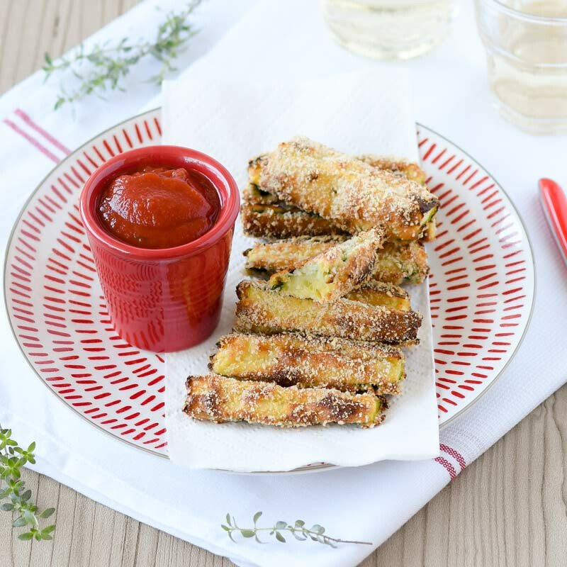 Frites de courgettes - Régilait