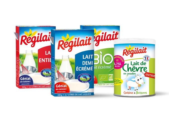 Laits concentrés non sucrés - Régilait