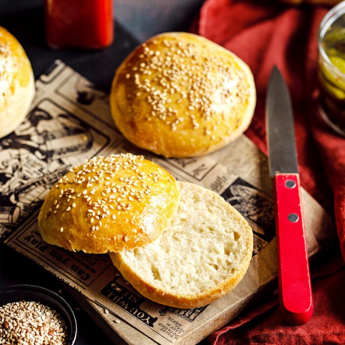 Buns - pains à burger - Régilait